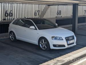 White Audi A3 2010 in Riga, with an engine capacity of 1.60 L and mileage of 275 thousand km for 7300 €, photo 3 on AUTOMOTO.COM.LV