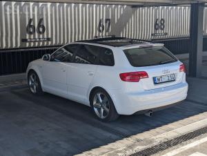 White Audi A3 2010 in Riga, with an engine capacity of 1.60 L and mileage of 275 thousand km for 7300 €, photo 5 on AUTOMOTO.COM.LV