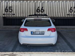 White Audi A3 2010 in Riga, with an engine capacity of 1.60 L and mileage of 275 thousand km for 7300 €, photo 7 on AUTOMOTO.COM.LV