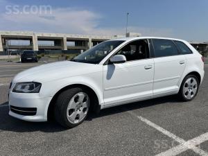 White Audi A3 2010 in Riga, with an engine capacity of 1.60 L and mileage of 0 thousand km for 6700 €, photo 4 on AUTOMOTO.COM.LV