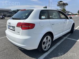 White Audi A3 2010 in Riga, with an engine capacity of 1.60 L and mileage of 0 thousand km for 6700 €, photo 9 on AUTOMOTO.COM.LV