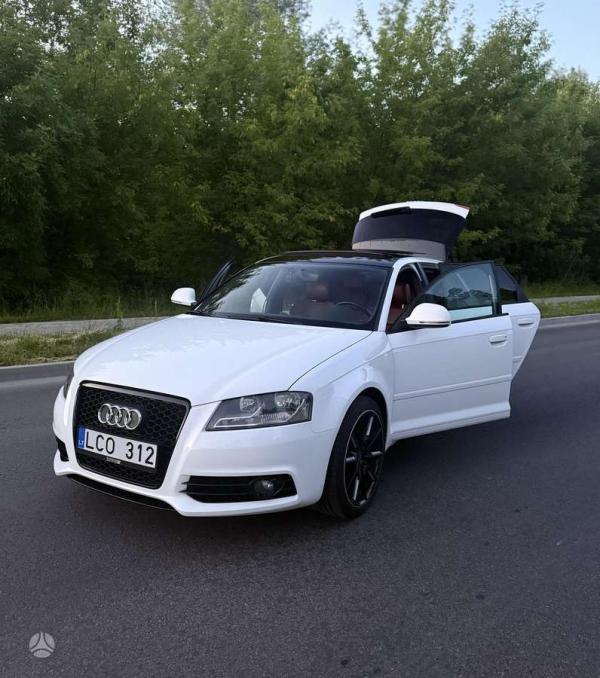 Balts Audi A3 2010 Viļņa, ar dzinēja tilpumu 2.00 L un nobraukumu 228 tūkst. km par 6300 €, foto 1 vietnē AUTOMOTO.COM.LV