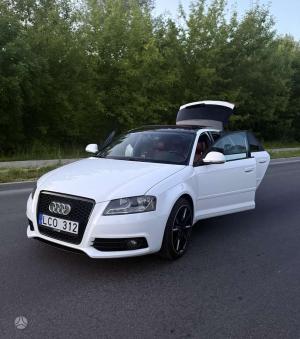 Balts Audi A3 2010 Viļņa, ar dzinēja tilpumu 2.00 L un nobraukumu 228 tūkst. km par 6300 €, foto  vietnē AUTOMOTO.COM.LV