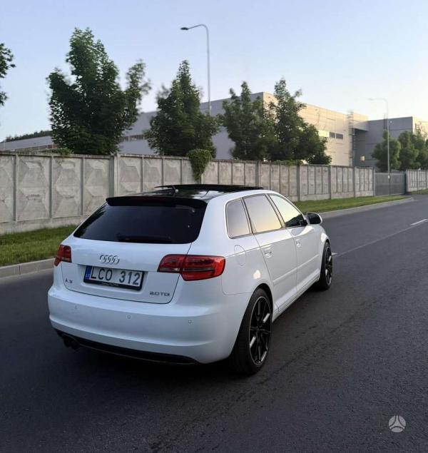 Balts Audi A3 2010 Viļņa, ar dzinēja tilpumu 2.00 L un nobraukumu 228 tūkst. km par 6300 €, foto 5 vietnē AUTOMOTO.COM.LV