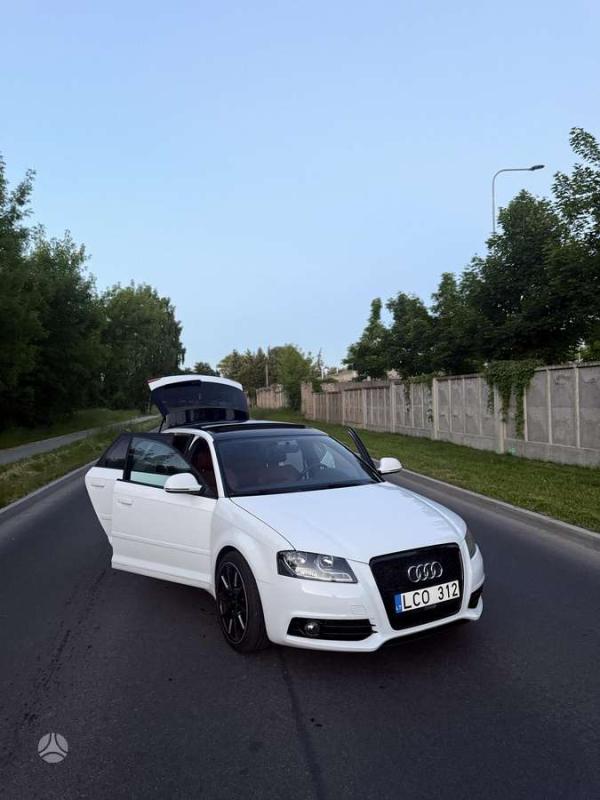 Balts Audi A3 2010 Viļņa, ar dzinēja tilpumu 2.00 L un nobraukumu 228 tūkst. km par 6300 €, foto 6 vietnē AUTOMOTO.COM.LV