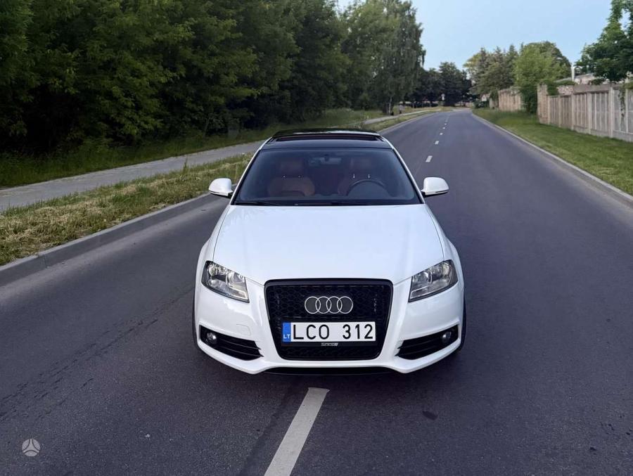 Белый Ауди А3 2010 в Вильнюс, объемом двигателя 2.00 л и пробегом 228 тыс. км за 6300 €, фото 8 на AUTOMOTO.COM.LV