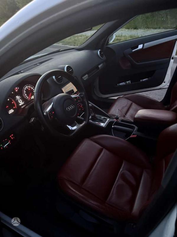 Balts Audi A3 2010 Viļņa, ar dzinēja tilpumu 2.00 L un nobraukumu 228 tūkst. km par 6300 €, foto 9 vietnē AUTOMOTO.COM.LV