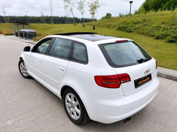 Balts Audi A3 2010 Viļņa, ar dzinēja tilpumu 1.39 L un nobraukumu 219 tūkst. km par 5450 €, foto 4 vietnē AUTOMOTO.COM.LV