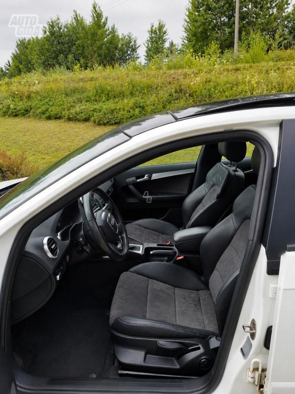 Balts Audi A3 2010 Viļņa, ar dzinēja tilpumu 1.40 L un nobraukumu 219 tūkst. km par 5450 €, foto 8 vietnē AUTOMOTO.COM.LV