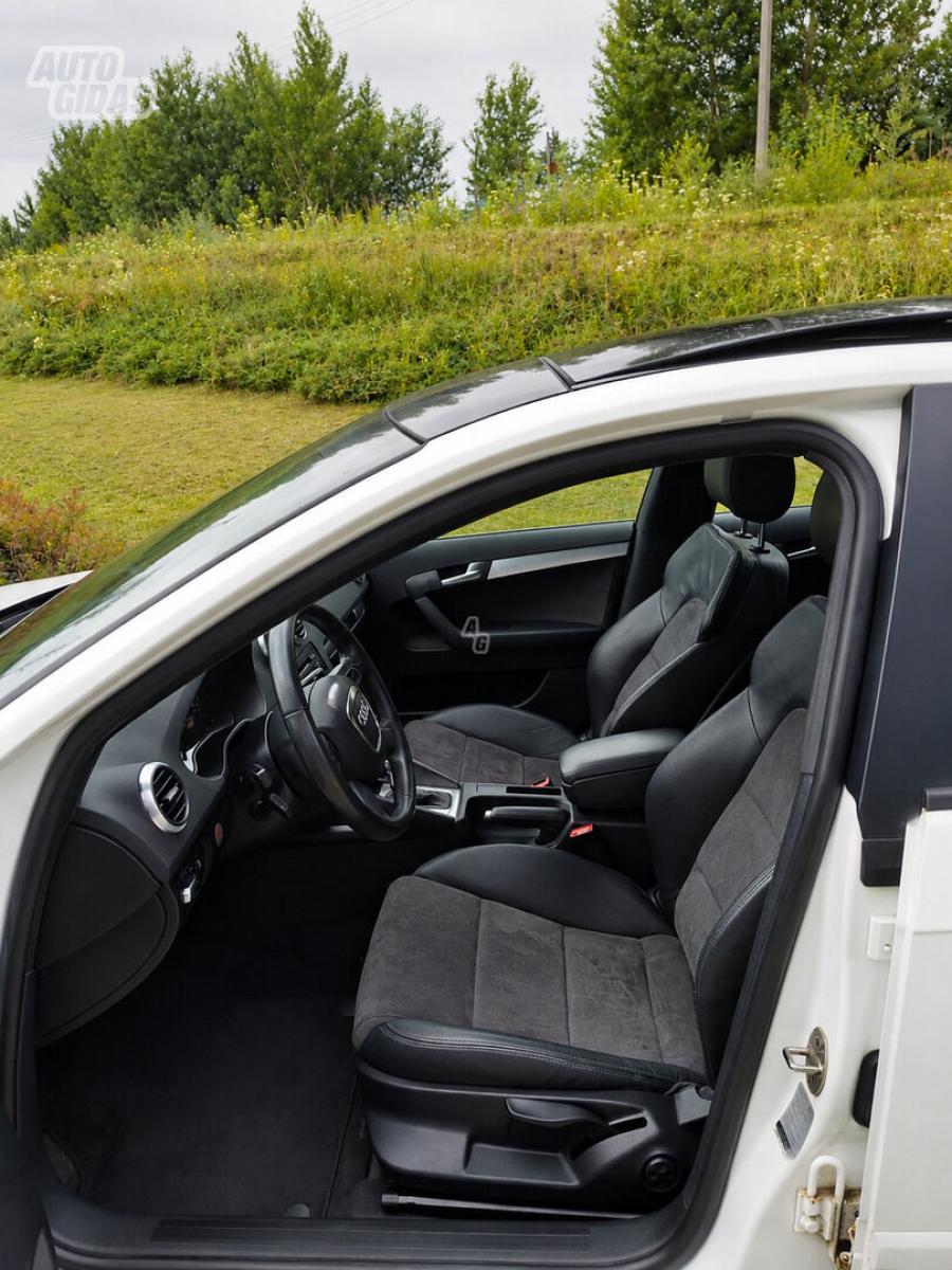 Balts Audi A3 2010 Viļņa, ar dzinēja tilpumu 1.40 L un nobraukumu 219 tūkst. km par 5450 €, foto 9 vietnē AUTOMOTO.COM.LV