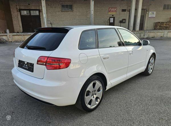 White Audi A3 2010 in Kelme, with an engine capacity of 1.60 L and mileage of 231 thousand km for 5500 €, photo 4 on AUTOMOTO.COM.LV