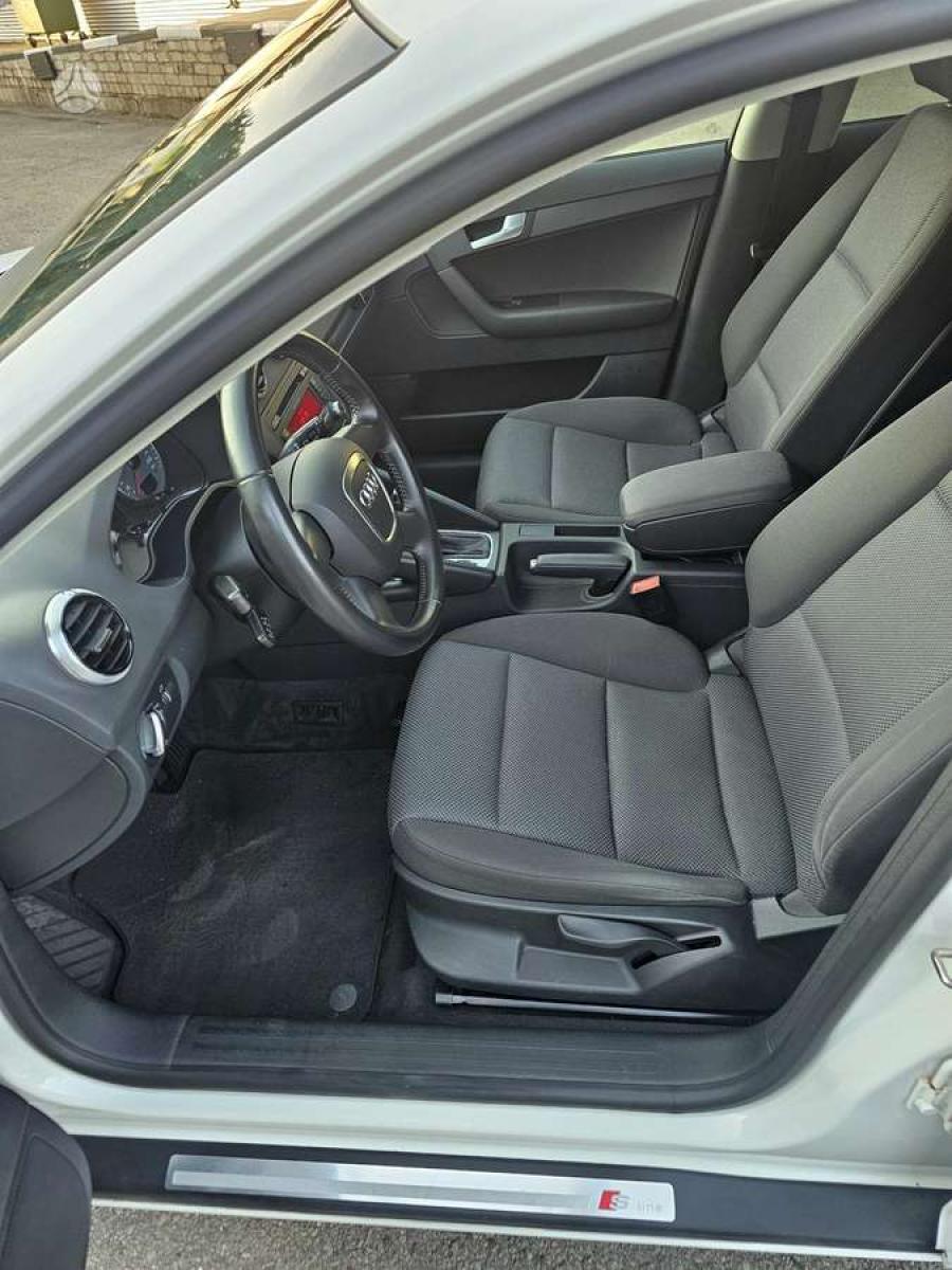 White Audi A3 2010 in Kelme, with an engine capacity of 1.60 L and mileage of 231 thousand km for 5500 €, photo 10 on AUTOMOTO.COM.LV