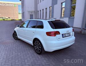 White Audi A3 2010 in Jelgava, with an engine capacity of 1.60 L and mileage of 263 thousand km for 6250 €, photo 4 on AUTOMOTO.COM.LV