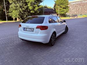 White Audi A3 2010 in Jelgava, with an engine capacity of 1.60 L and mileage of 263 thousand km for 6250 €, photo 6 on AUTOMOTO.COM.LV