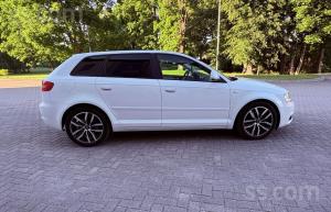 White Audi A3 2010 in Jelgava, with an engine capacity of 1.60 L and mileage of 263 thousand km for 6250 €, photo 7 on AUTOMOTO.COM.LV