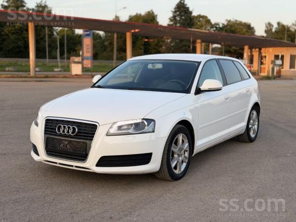Balts Audi A3 2010 Ogre, ar dzinēja tilpumu 1.40 L un nobraukumu 238 tūkst. km par 5290 €, foto 1 vietnē AUTOMOTO.COM.LV