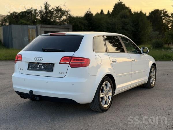 White Audi A3 2010 in Ogre, with an engine capacity of 1.40 L and mileage of 238 thousand km for 5290 €, photo 7 on AUTOMOTO.COM.LV