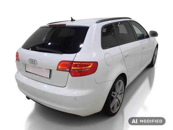 White Audi A3 2010 in Marupe, with an engine capacity of 2.00 L and mileage of 243 thousand km for 6750 €, photo 3 on AUTOMOTO.COM.LV