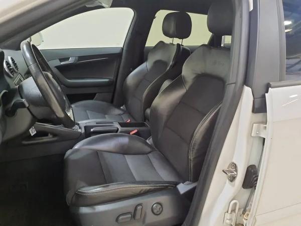 White Audi A3 2010 in Marupe, with an engine capacity of 2.00 L and mileage of 243 thousand km for 6750 €, photo 8 on AUTOMOTO.COM.LV