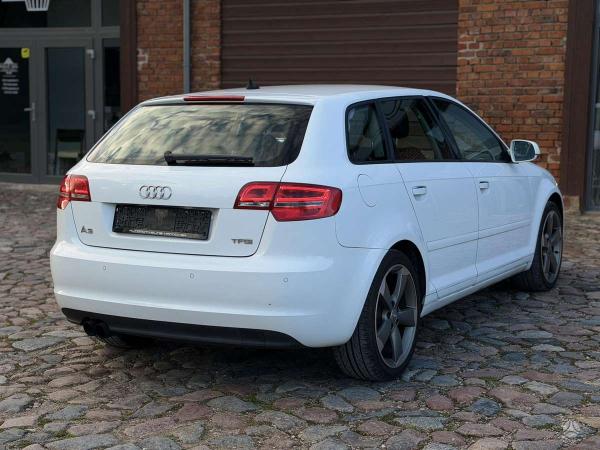 White Audi A3 2010 in Kretinga, with an engine capacity of 1.40 L and mileage of 193 thousand km for 6750 €, photo 9 on AUTOMOTO.COM.LV