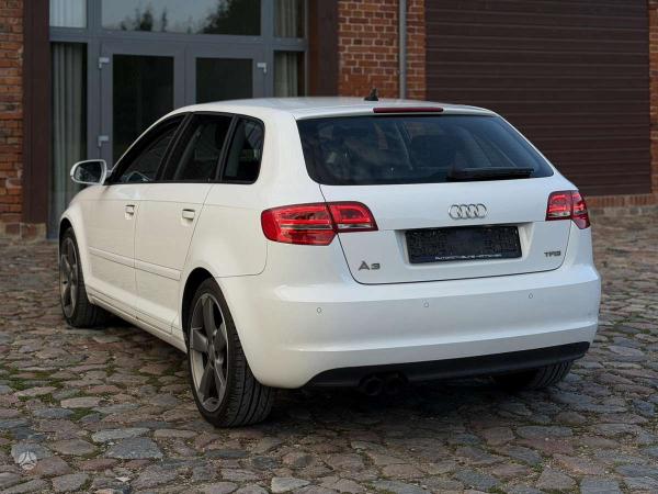 White Audi A3 2010 in Kretinga, with an engine capacity of 1.40 L and mileage of 193 thousand km for 6750 €, photo 10 on AUTOMOTO.COM.LV