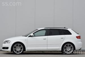 White Audi A3 2010 in Riga, with an engine capacity of 2.00 L and mileage of 243 thousand km for 6750 €, photo 3 on AUTOMOTO.COM.LV