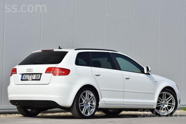 Balts Audi A3 2010 Rīga, ar dzinēja tilpumu 2.00 L un nobraukumu 243 tūkst. km par 6750 €, foto 7 vietnē AUTOMOTO.COM.LV