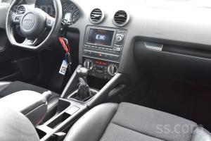 White Audi A3 2010 in Riga, with an engine capacity of 2.00 L and mileage of 243 thousand km for 6750 €, photo 9 on AUTOMOTO.COM.LV