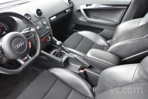 White Audi A3 2010 in Riga, with an engine capacity of 2.00 L and mileage of 243 thousand km for 6750 €, photo 10 on AUTOMOTO.COM.LV