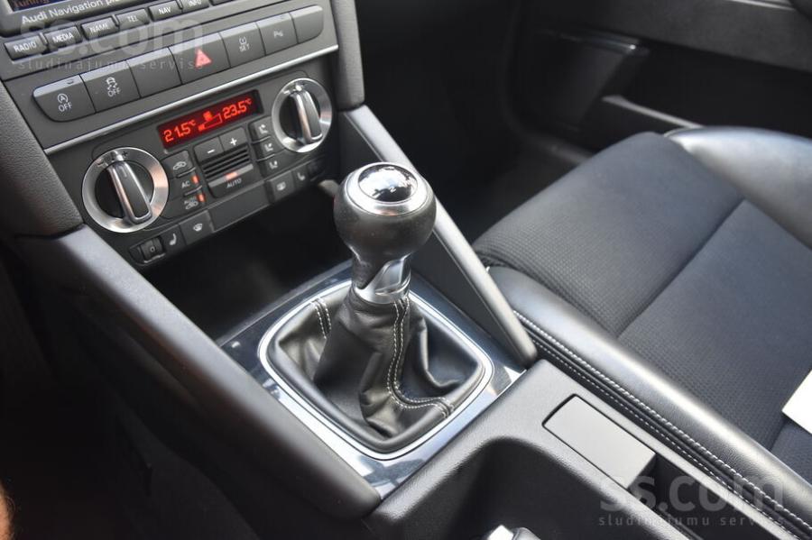White Audi A3 2010 in Riga, with an engine capacity of 2.00 L and mileage of 243 thousand km for 6750 €, photo 23 on AUTOMOTO.COM.LV