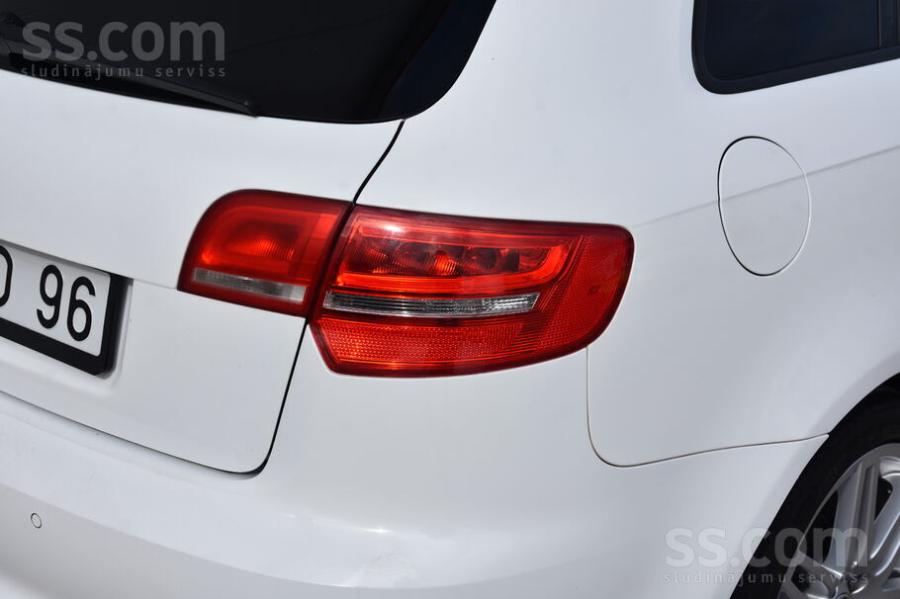 White Audi A3 2010 in Riga, with an engine capacity of 2.00 L and mileage of 243 thousand km for 6750 €, photo 29 on AUTOMOTO.COM.LV