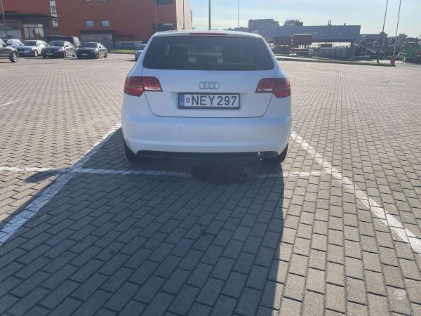 Balts Audi A3 2010 Viļņa, ar dzinēja tilpumu 1.60 L un nobraukumu 368 tūkst. km par 3650 €, foto 8 vietnē AUTOMOTO.COM.LV
