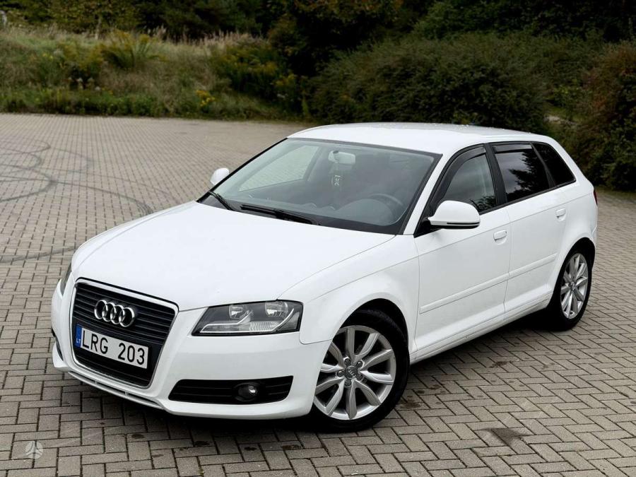 Balts Audi A3 2010 Viļņa, ar dzinēja tilpumu 1.90 L un nobraukumu 289 tūkst. km par 4600 €, foto 3 vietnē AUTOMOTO.COM.LV