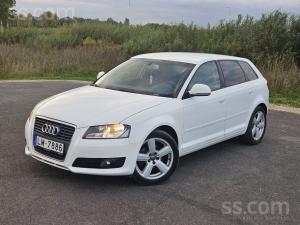 White Audi A3 2010 in Jelgava, with an engine capacity of 1.60 L and mileage of 312 thousand km for 4500 €, photo  on AUTOMOTO.COM.LV