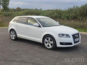 White Audi A3 2010 in Jelgava, with an engine capacity of 1.60 L and mileage of 312 thousand km for 4500 €, photo 7 on AUTOMOTO.COM.LV