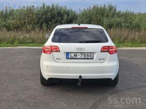 White Audi A3 2010 in Jelgava, with an engine capacity of 1.60 L and mileage of 312 thousand km for 4500 €, photo 8 on AUTOMOTO.COM.LV