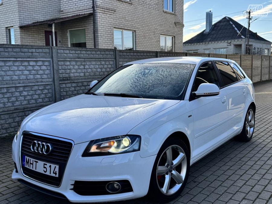 White Audi A3 2010 in Kaunas, with an engine capacity of 1.60 L and mileage of 277 thousand km for 6150 €, photo 3 on AUTOMOTO.COM.LV