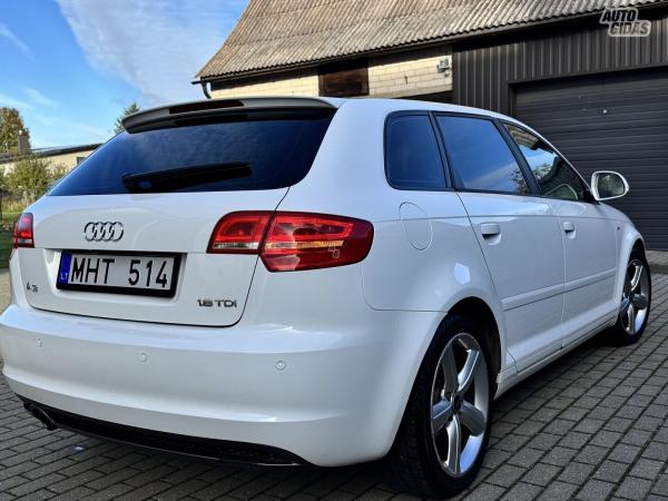Balts Audi A3 2010 Kauņa, ar dzinēja tilpumu 1.60 L un nobraukumu 277 tūkst. km par 6150 €, foto 6 vietnē AUTOMOTO.COM.LV