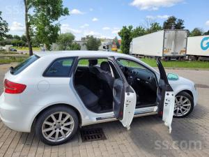 White Audi A3 2011 in Rezekne, with an engine capacity of 1.60 L and mileage of 279 thousand km for 5500 €, photo 6 on AUTOMOTO.COM.LV