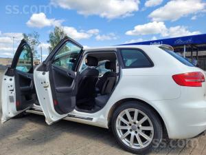 White Audi A3 2011 in Rezekne, with an engine capacity of 1.60 L and mileage of 279 thousand km for 5500 €, photo 9 on AUTOMOTO.COM.LV