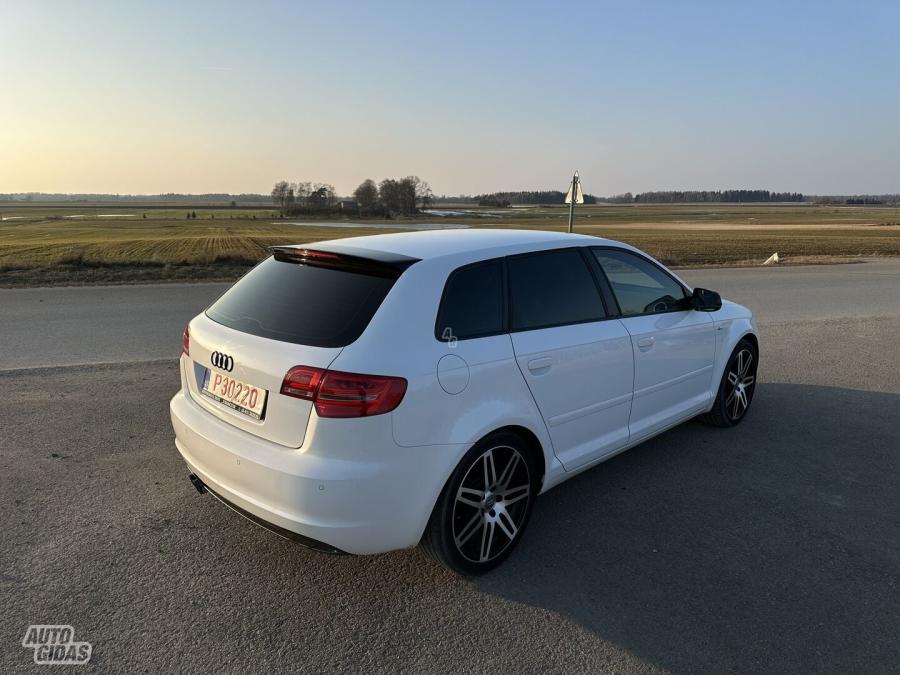 White Audi A3 2011 in Siauliai, with an engine capacity of 1.80 L and mileage of 265 thousand km for 5400 €, photo 3 on AUTOMOTO.COM.LV