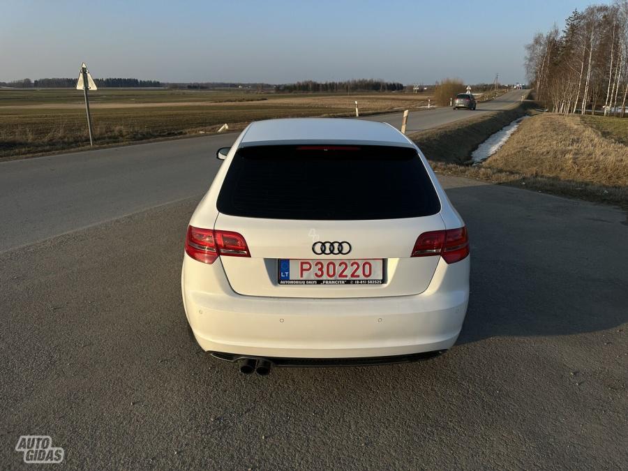 White Audi A3 2011 in Siauliai, with an engine capacity of 1.80 L and mileage of 265 thousand km for 5400 €, photo 4 on AUTOMOTO.COM.LV