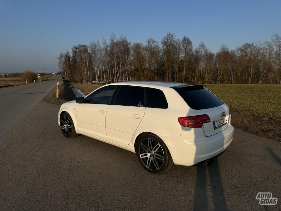 White Audi A3 2011 in Siauliai, with an engine capacity of 1.80 L and mileage of 265 thousand km for 5400 €, photo 5 on AUTOMOTO.COM.LV