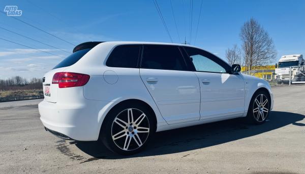 White Audi A3 2011 in Siauliai, with an engine capacity of 1.80 L and mileage of 266 thousand km for 4995 €, photo 1 on AUTOMOTO.COM.LV