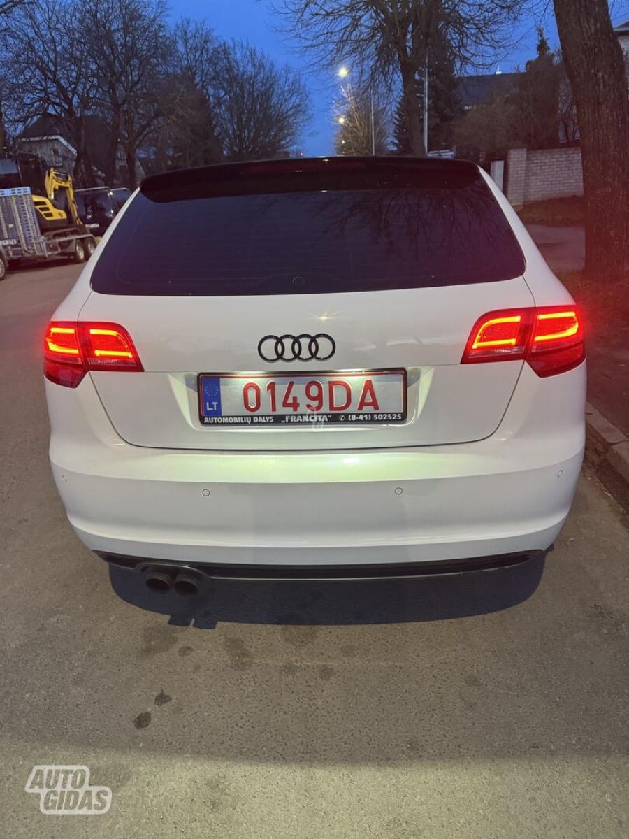 Balts Audi A3 2011 Šauļi, ar dzinēja tilpumu 1.80 L un nobraukumu 266 tūkst. km par 4995 €, foto 12 vietnē AUTOMOTO.COM.LV
