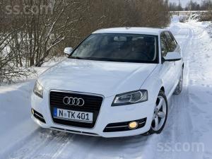 White Audi A3 2011 in Ludza, with an engine capacity of 2.00 L and mileage of 0 thousand km for 5500 €, photo  on AUTOMOTO.COM.LV