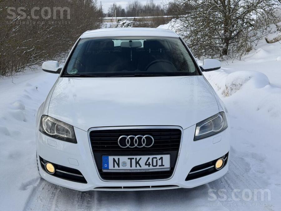 Balts Audi A3 2011 Ludza, ar dzinēja tilpumu 2.00 L un nobraukumu 0 tūkst. km par 5500 €, foto 4 vietnē AUTOMOTO.COM.LV