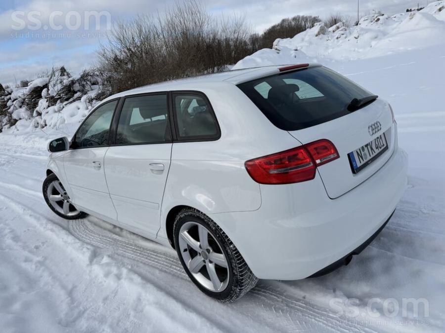 Balts Audi A3 2011 Ludza, ar dzinēja tilpumu 2.00 L un nobraukumu 0 tūkst. km par 5500 €, foto 14 vietnē AUTOMOTO.COM.LV
