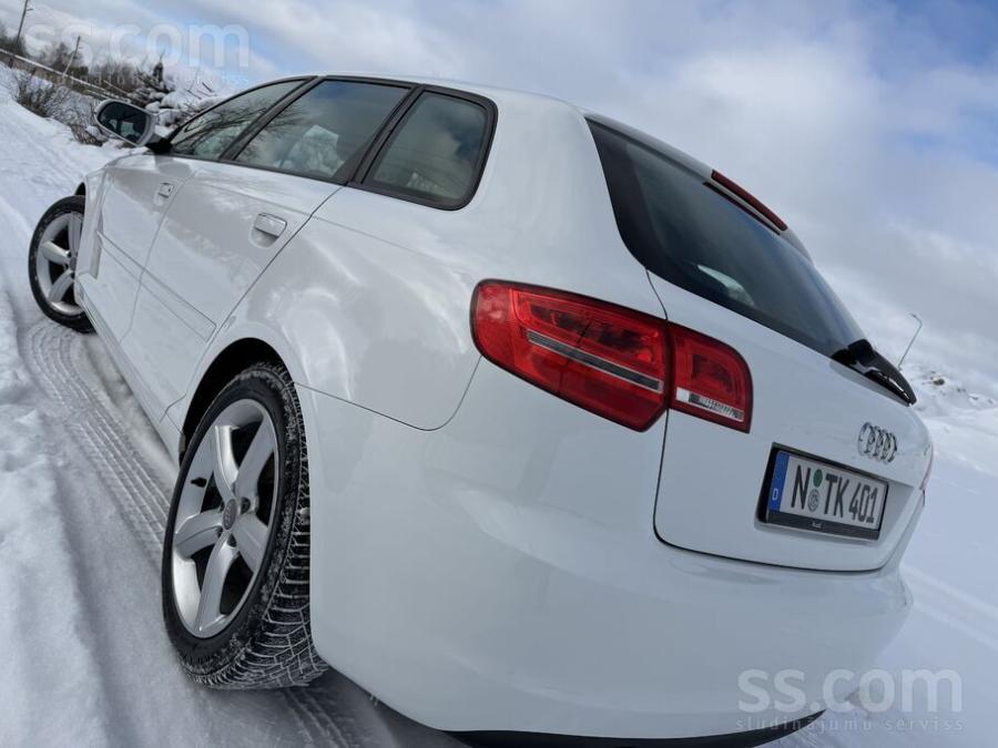 Balts Audi A3 2011 Ludza, ar dzinēja tilpumu 2.00 L un nobraukumu 0 tūkst. km par 5500 €, foto 15 vietnē AUTOMOTO.COM.LV