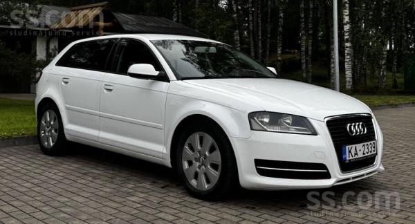 Белый Ауди А3 2011 в Рига, объемом двигателя 2.00 л и пробегом 315 тыс. км за 5700 €, фото 1 на AUTOMOTO.COM.LV